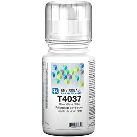 PPG T4037 ENVIROBASE HP SILVER GLASS FLAKE 250 ML
