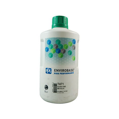 PPG T471 ENVIROBASE HP EXTRA FINE METALLIC LITRI 2