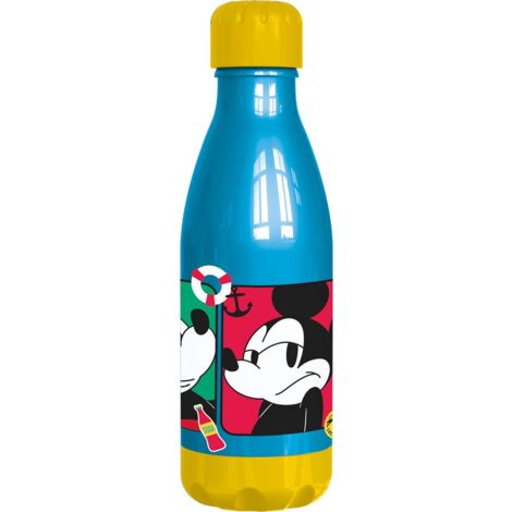 Disney Borraccia azzurra per bambini in plastica Mickey Mouse Topolino ...