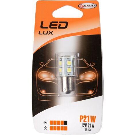P21W Lampadina Singola 13 Led per luci auto 12V 21W BA15s