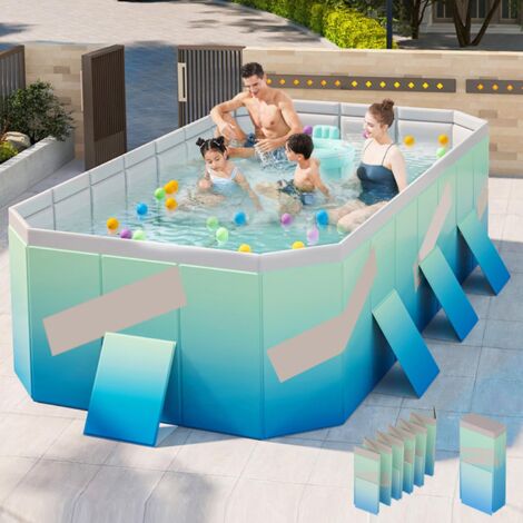 Gistuch Piscine Pliable en PVC Coque en Plastique Rigide pour Adulte ...