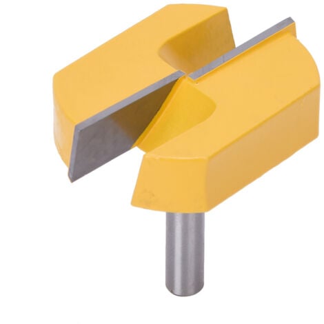 Gistuch Defonceuse 8mm, Fraise Rabotage de Surface de Nettoyage de Fond, T-Track Routeur à ...