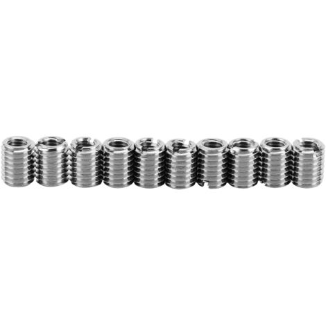 10 pièces Kit d'insertion de filetage filetage femelle M5 x 0,8 ...
