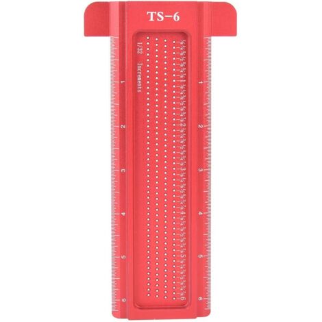 Scriber Gauge Hole Ruler, T-type Woodworking Scriber Gauge Alloy ...