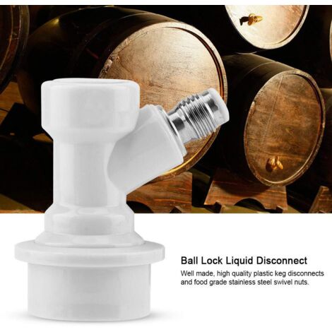 Ball Lock Liquid Disconnect Gas & Liquid Quick Disconnect Kit DIY ...