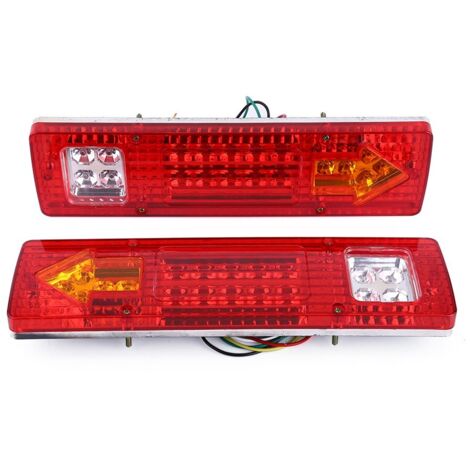 2 x 12V 19 LED feux arrière feu stop stop clignotant pour voiture ...