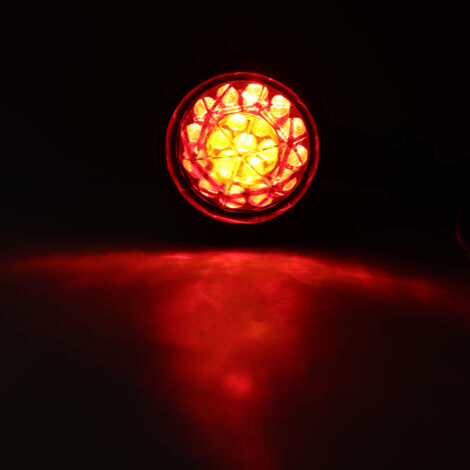 Paire de Clignotants LED Vintage Bullet pour Motos Honda Noir Mat 12V ...