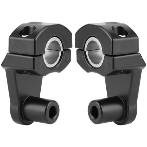 2 pièces 22mm/28mm universel pivotant moto guidon Riser support pince ...
