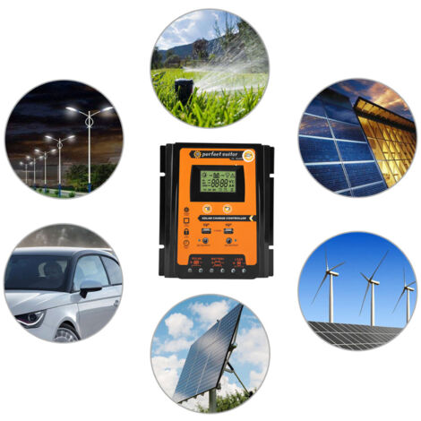 12V/24V 70A PWM MPPT Version courte contrleur de Charge solaire panneau solaire régulateur de ...
