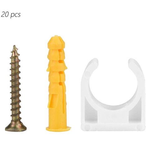 Collier de Serrage en Plastique, Collier de Serrage, 20 Pièces 16/20/25 ...