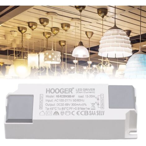 Convertisseur d'alimentation LED, Pilote d'alimentation LED AC 100‑277V ...
