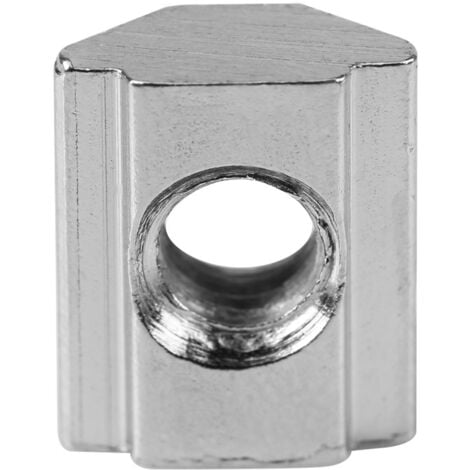 Écrous en T série 50 pièces coulissant Type UE 20/30 M4/M5/M6 glissière de filetage en acier au ...