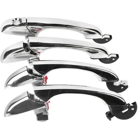 Lot de 4 poignées de porte extérieure de voiture 4589009AH 5065801A ...