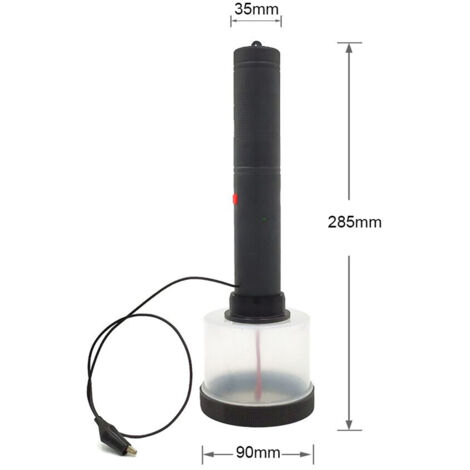Mini applicateur pour machine à flocage statique, en ABS avec poignée ...