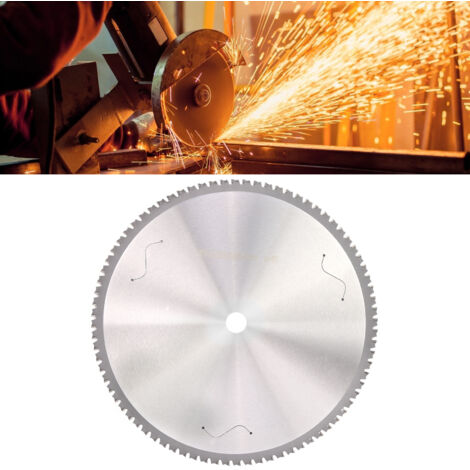Disque de Scie Circulaire en Métal 80 Dents 355x2.6x2.0mm, Scie Ronde ...