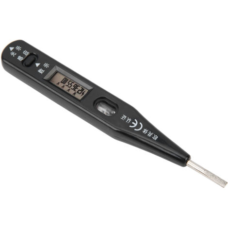 Crayon de Test de tension, Type inductif AC 12-250V/DC 6-36V, stylo de ...