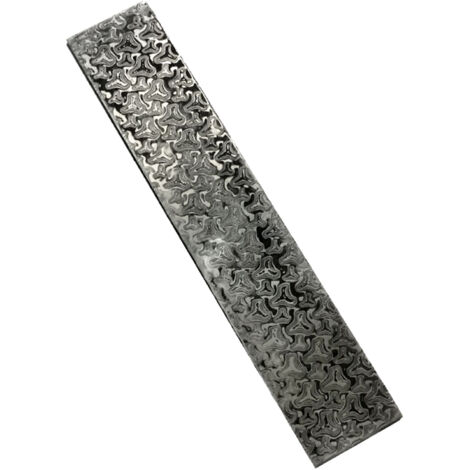 Coupeur à motifs de billette d'acier de damas faisant des matériaux de ...