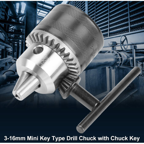 3-16 mm Mini Key Type Drill Chuck avec une puissance électrique (1 / 2 ...