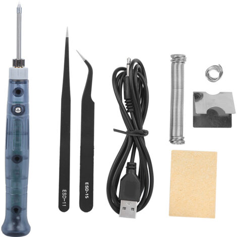 Soudeur USB Iron Mini Portable Solder Pen Set Repair Toup Tool Electric