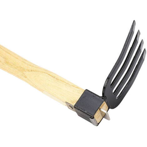 Houe fourche Combo manche en bois jardin main pelle râteau outil pour ...