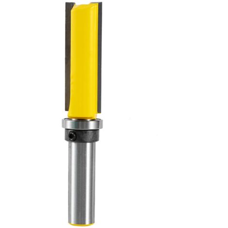 Foret de coupe affleurant, routeur à cannelure droite à fente de ...