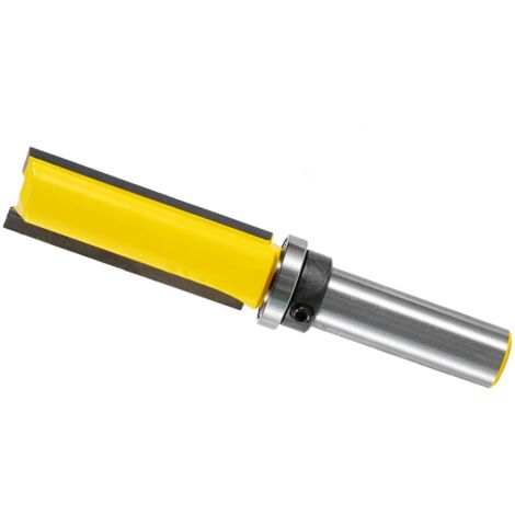 Foret de coupe affleurant, routeur à cannelure droite à fente de ...