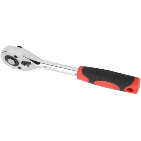 Clé à cliquet 2 en 1 en acier au carbone, rotation horaire/antihoraire ...