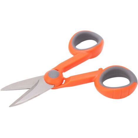 Ciseaux couperet de fibres, lame incisive en acier inoxydable, poignée ...