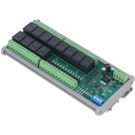 Module de relais RS485, carte PCB RTU à 12 canaux avec composants de ...