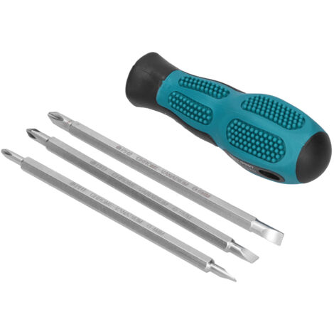 Tournevis à double usage, 3 pièces, croix et fente, fournitures de ...
