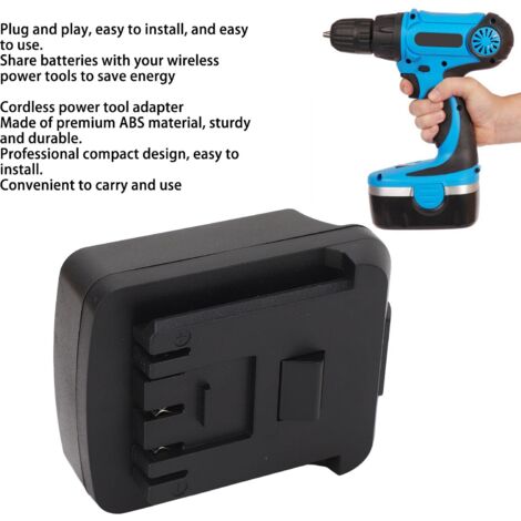 Adaptateur de batterie ABS, outil électrique léger pour Bosch BAT609 ...