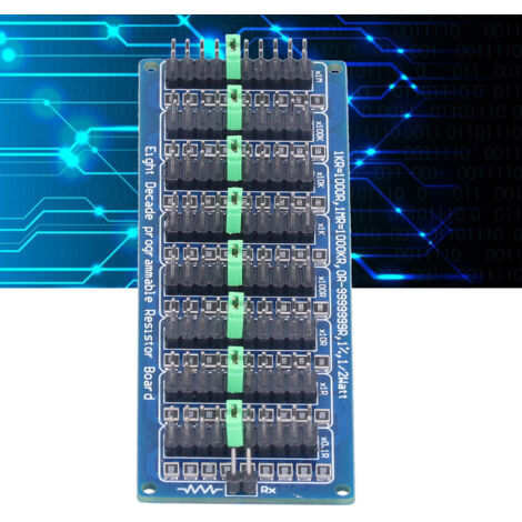 Carte de résistance Programmable, bornier à vis 0,1R à 9999999R ...