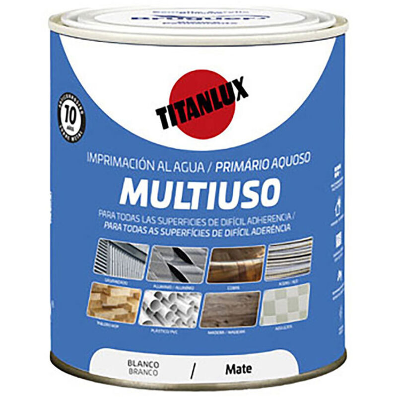 Titanlux Imprimación Multiuso al Agua 750 ml