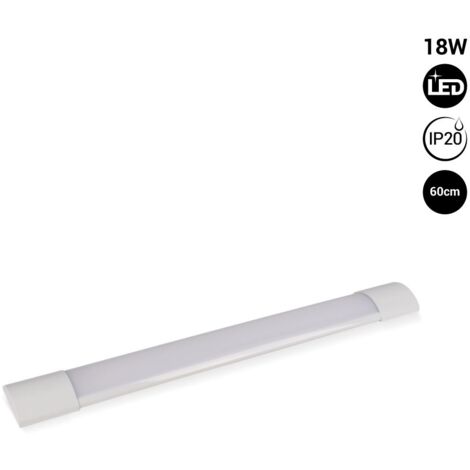 Plafoniera lineare LED per montaggio a superficie - 18W - 60cm ...