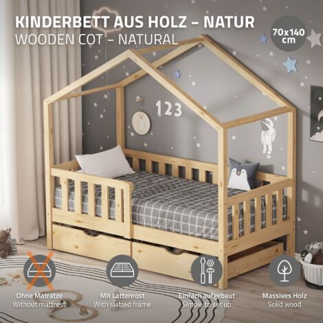 Schone Montessori Bett 70x140 Fotos