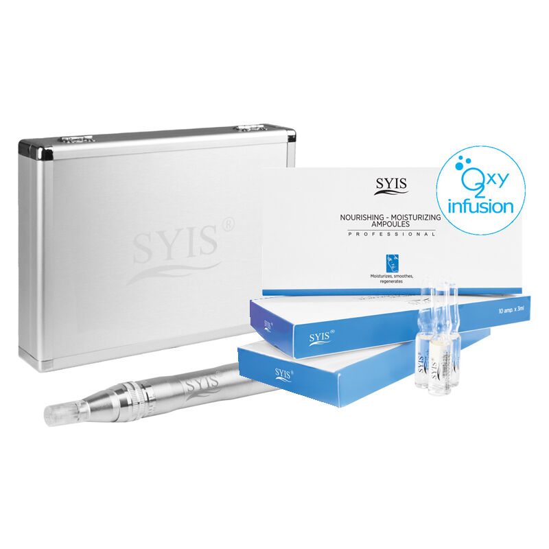 Syis - Microneedle Pen 05 argent + Syis cosmétiques