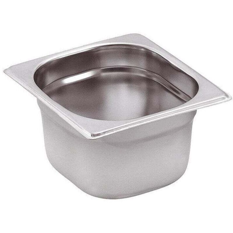 Récipient Hendi GN 1/6 Budget Line - acier inoxydable, 1 l