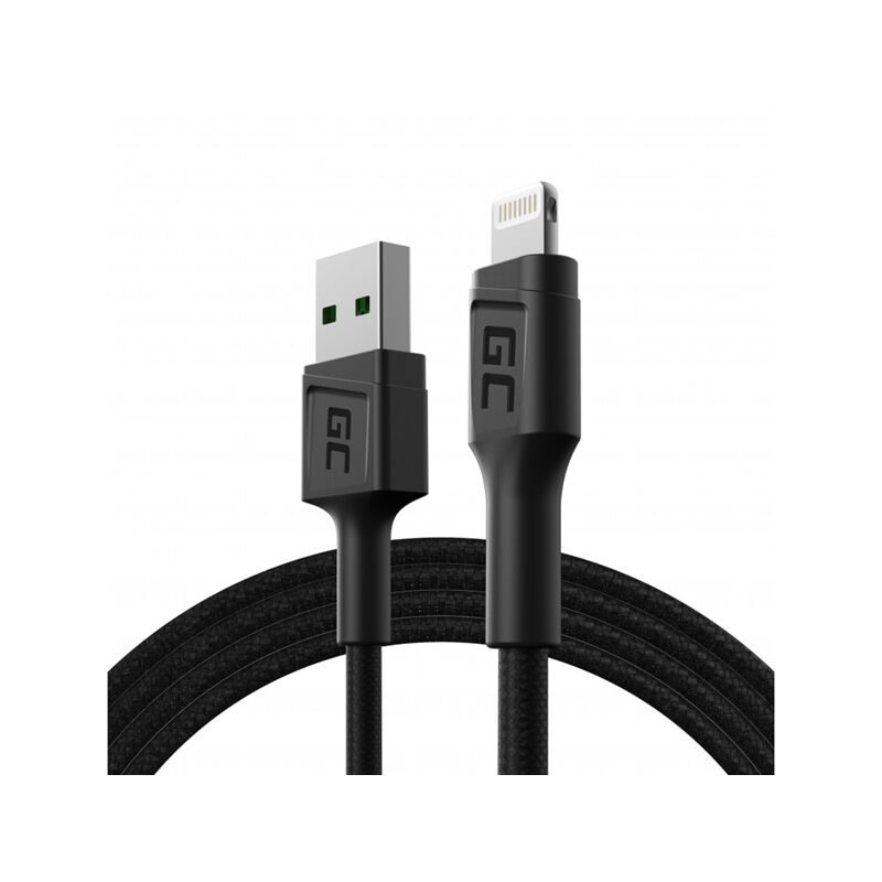 Green Cell PowerStream - Câble USB-A - Câble Lightning 120cm charge ...