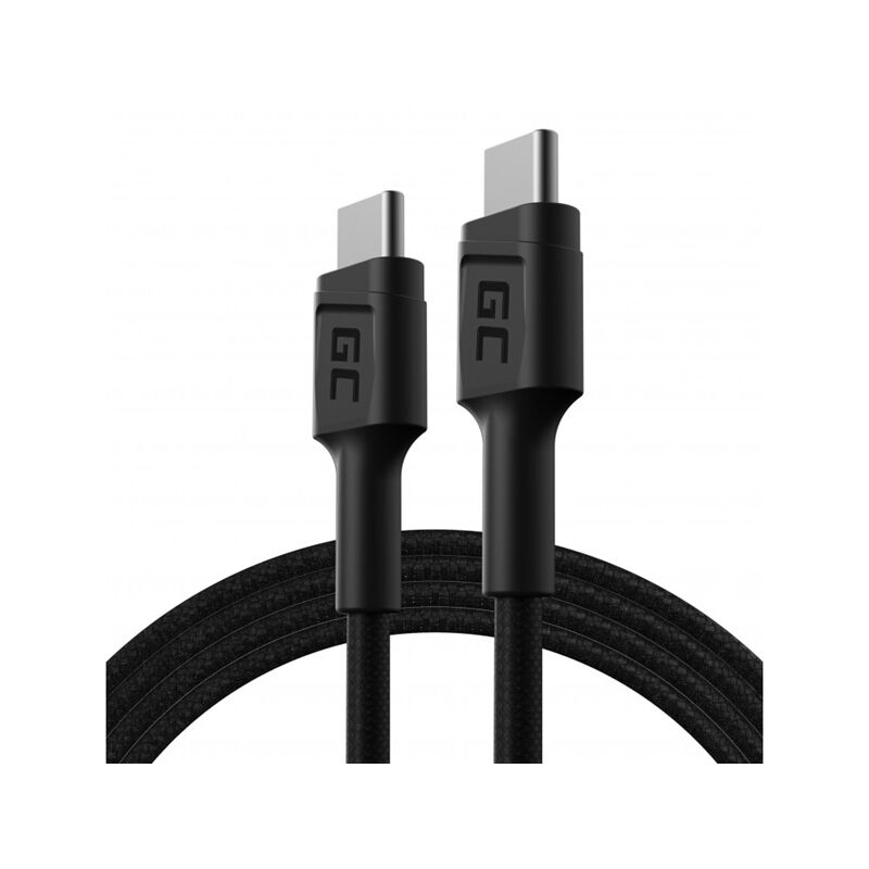 Green Cell PowerStream - Câble USB-C - Câble USB-C 120 cm avec support ...