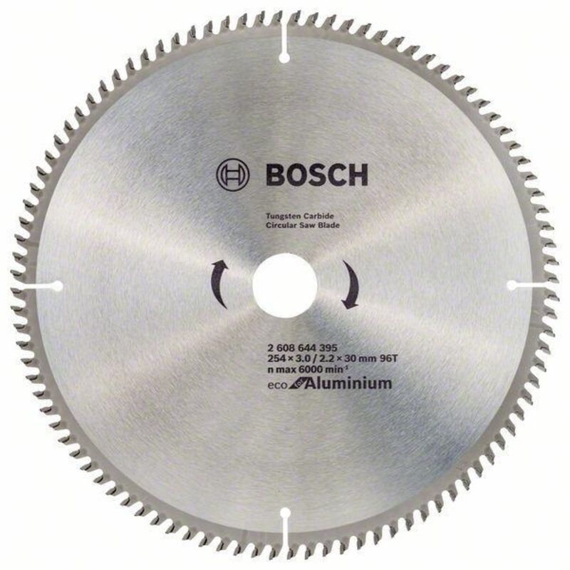 SCIE POUR ALUMINIUM 254x30mm 96 DENTS ECO