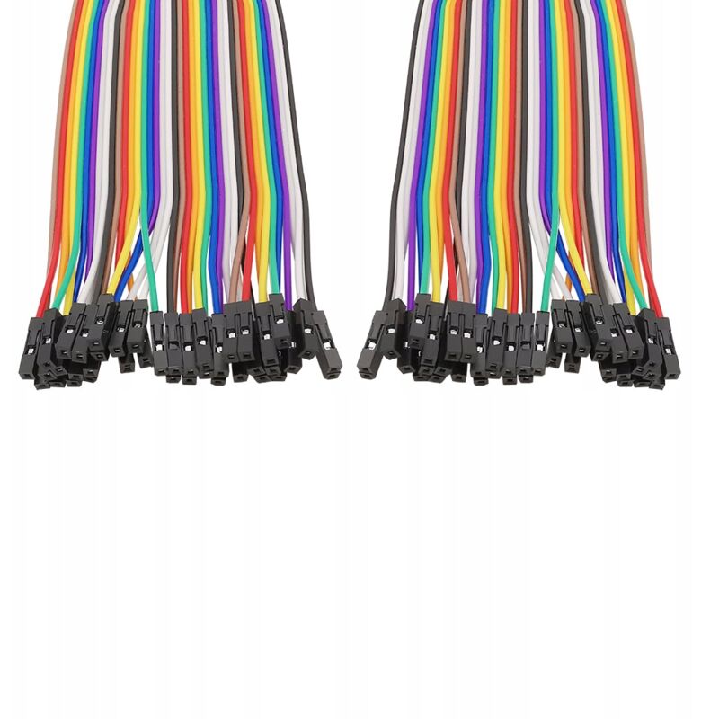 CÂBLES DE JUMPER FEMELLES 20CM 40PCS ARDUINO