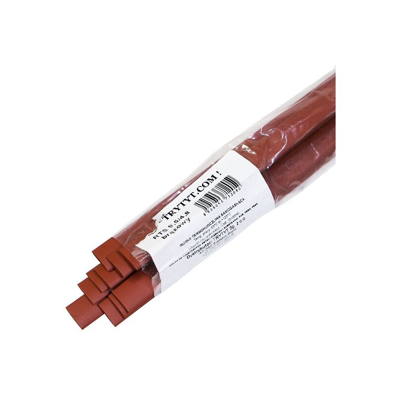 10x gaine thermorétractable marron RTS 9,5/4,8