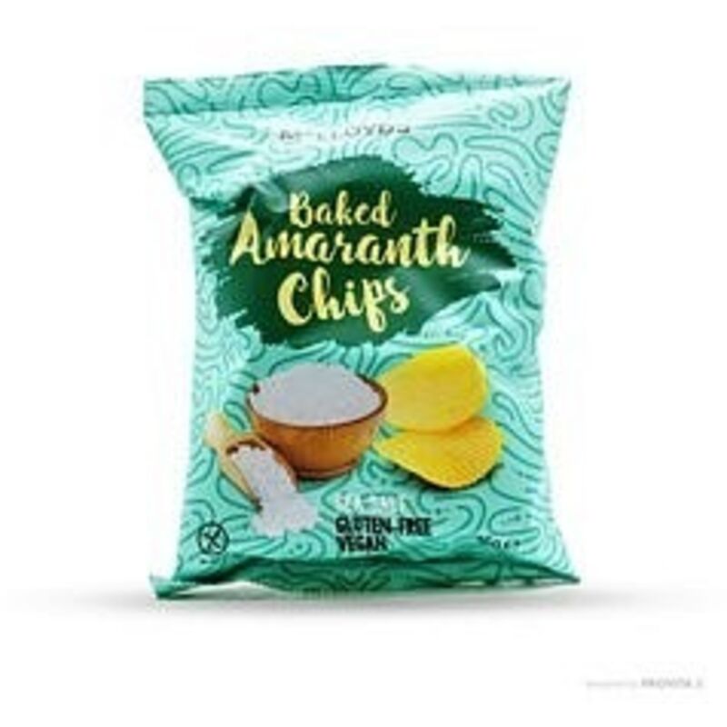 Chips d'amarante au sel de mer 65g