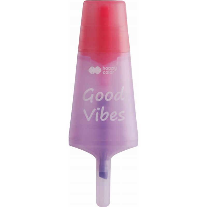 Happy Color, Feelingi Highlighter - Lolly, parfumé, 2 en 1 : violet, rose