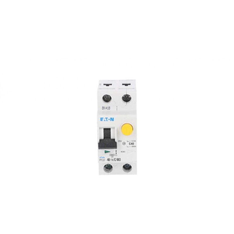 Disjoncteur différentiel 1P+N 40A 0,03A type AC PFL6-40/1N/C/003 286471