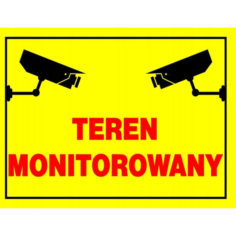 ZI-44 - PANNEAU DE SIGNALISATION - zone surveillée - CAMÉRAS