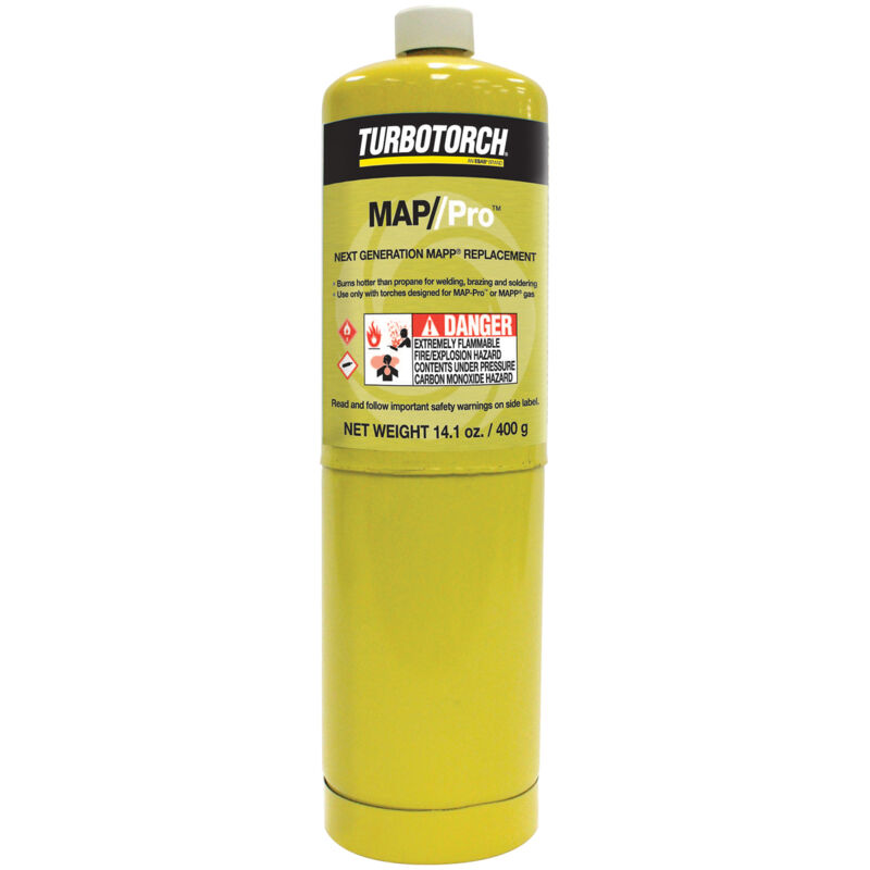 CARTOUCHE DE GAZ MAP/PRO FILETAGE 1'' 400G MPT-1 0916-01222711 13 - S ...