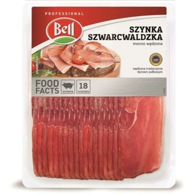 Jambon Forêt-Noire BELL - Tranches, porc fumé, 300 g