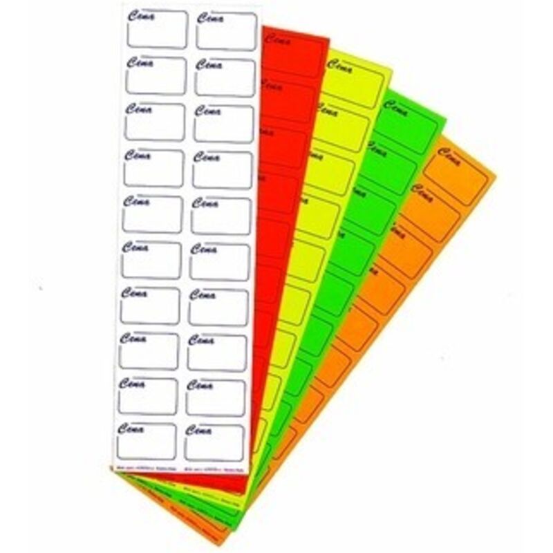 Étiquettes de prix autocollantes nominatives, lot de 400 pièces, 20 ...