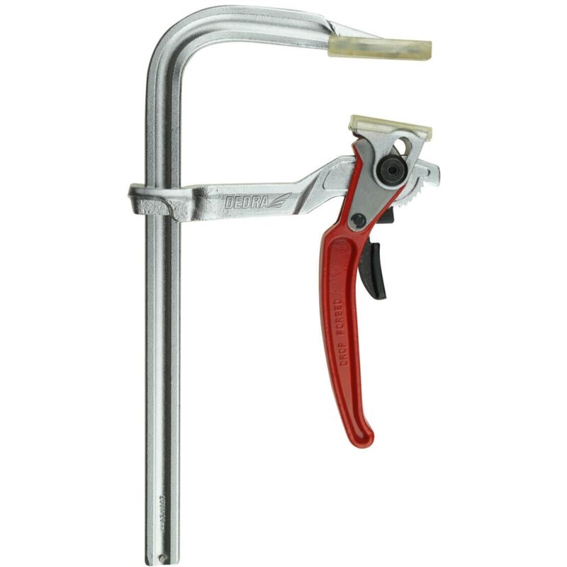 Serre-joint à cliquet de menuisier F 600 x 120 mm